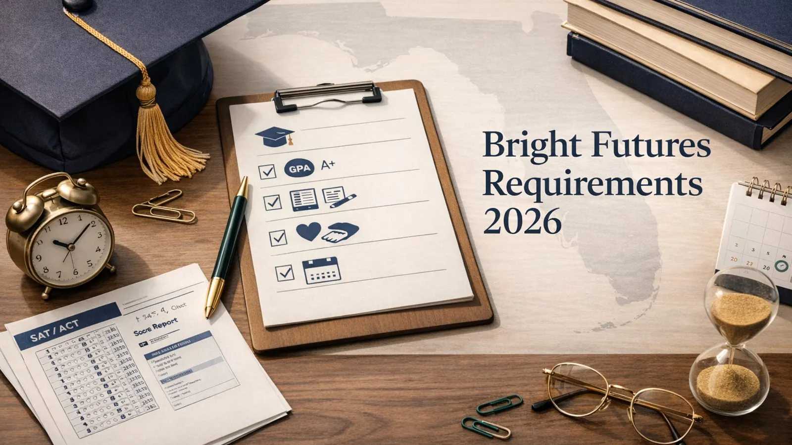 Florida Bright Futures Requirements 2026: GPA, SAT, ACT & Hours